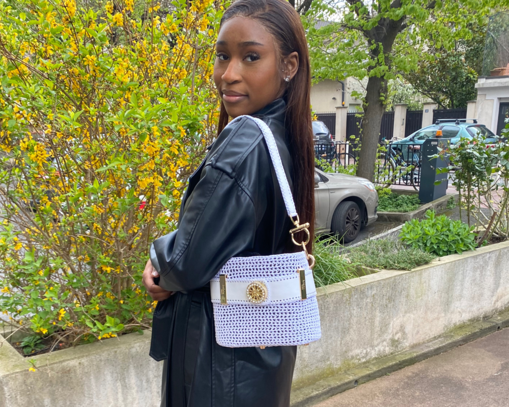 SAC SEAU GENA M WHITE – MIKAÏCA PARIS – LE CROCHET AUTREMENT
